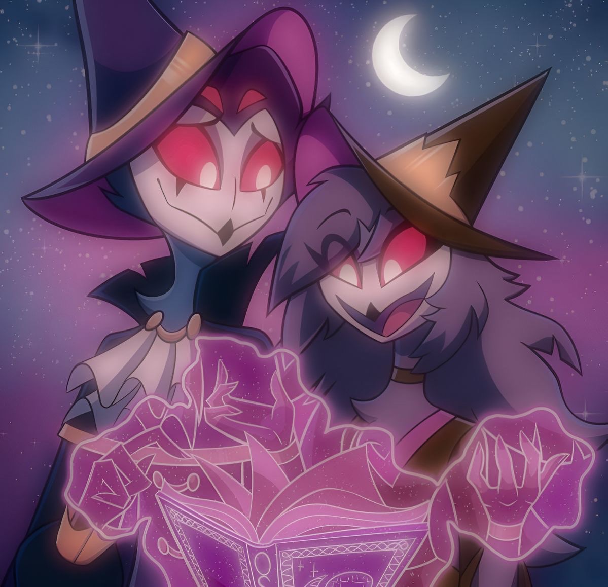 Solve Stolas and Octavia // Helluva Boss jigsaw puzzle online with 100 ...