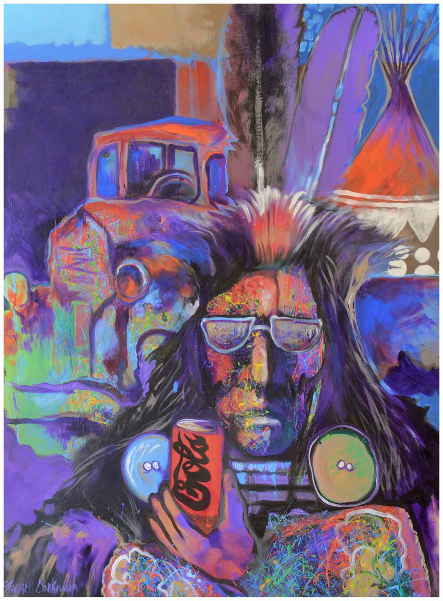 Solve Cola My Friend ~ Farrell Cockrum (Blackfoot) jigsaw puzzle online ...