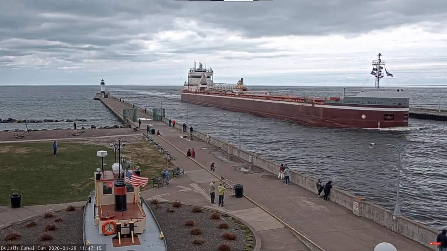 Jigsaw Puzzle | 84 Teile | Joseph L Block - Great Lakes Freighter ...