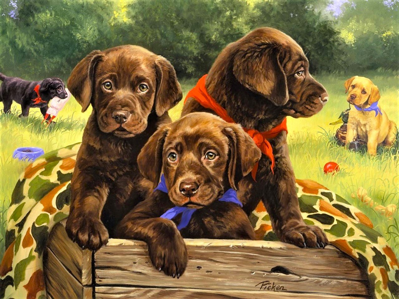 Solve Box of Chocolates jigsaw puzzle online with 192 pieces
