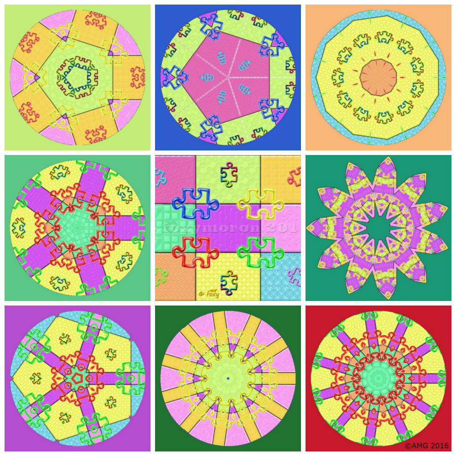 Solve Chrissie's Simple Puzzle Pieces Recycled jigsaw puzzle online ...