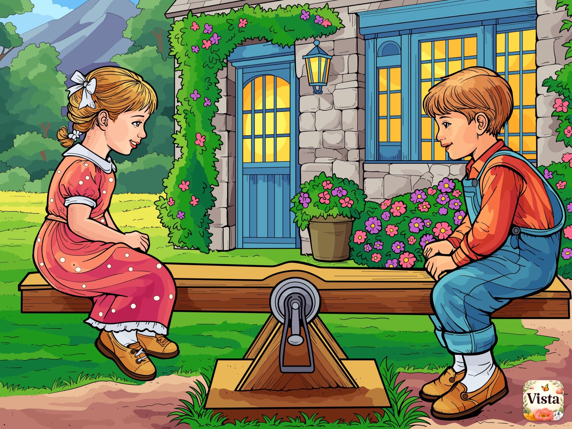 Solve SeeSaw jigsaw puzzle online with 300 pieces