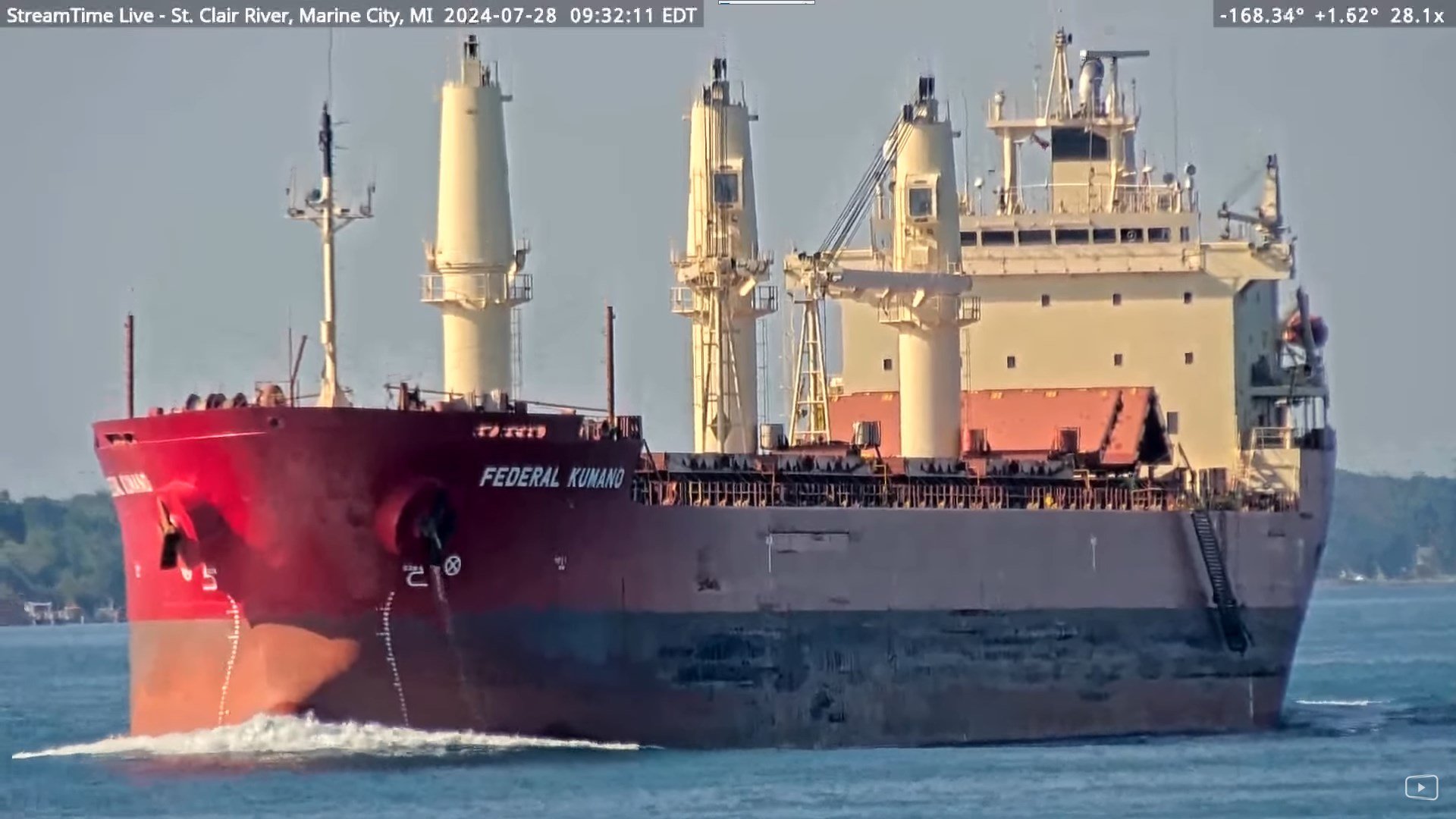 Solve Federal Kumano - Ocean-Going Freighter - Marine City, MI (2024-07 ...