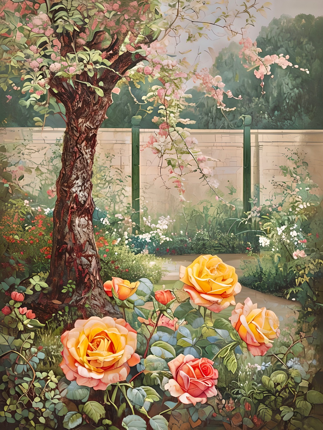 Solve My favorite color roses (resize 12 - 500) jigsaw puzzle online ...