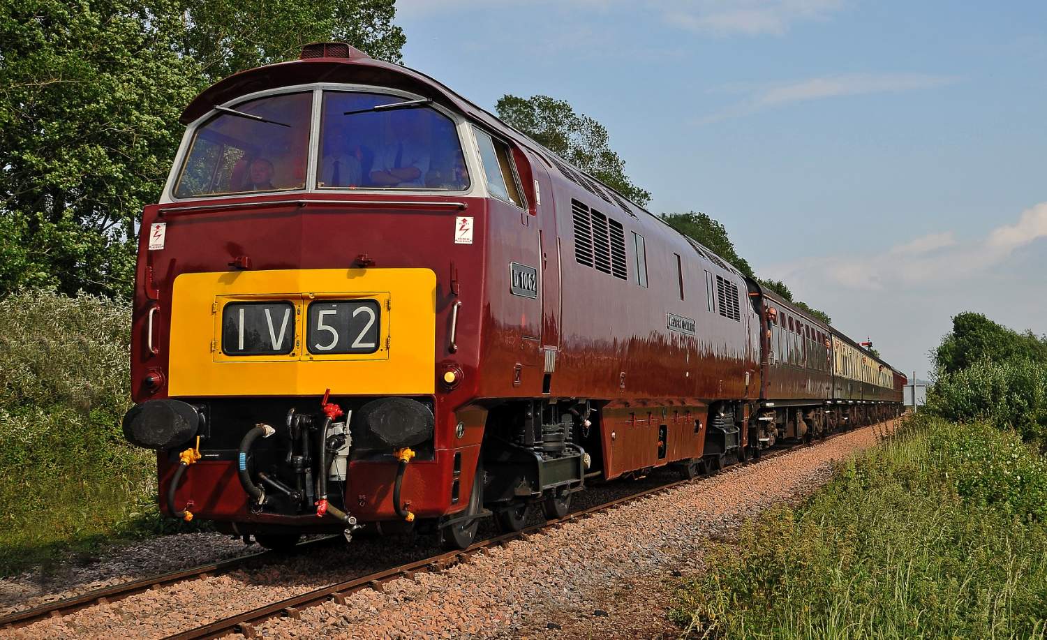 Solve BR Class 52 D1062 Western Courier. jigsaw puzzle online with 60 ...