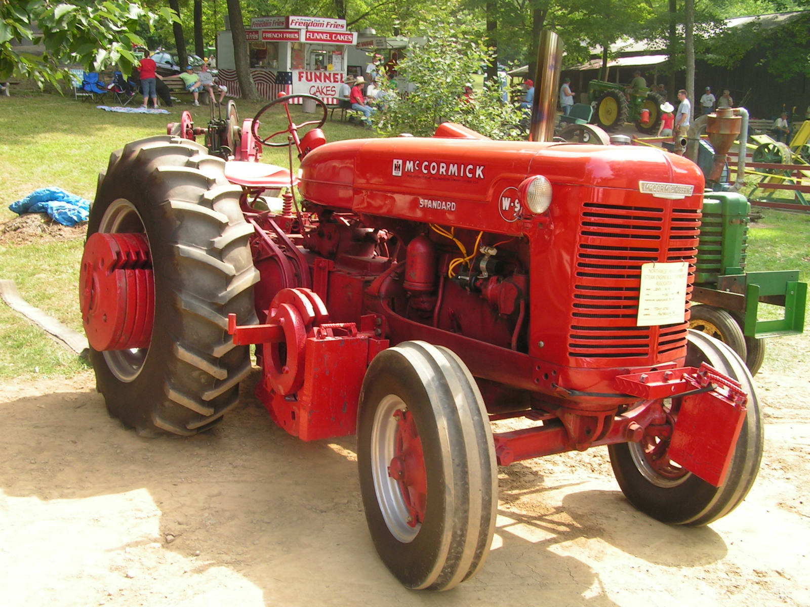 Solve McCormick W-9 Standard Tractor weighted down for a tractor pull ...