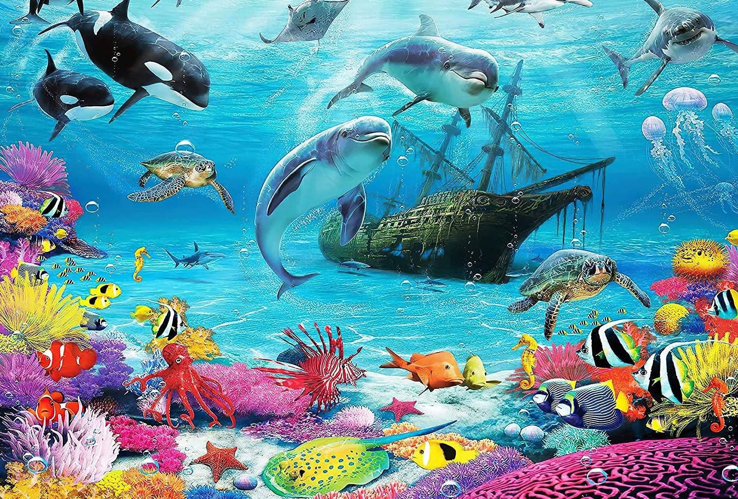 Jigsaw Puzzle | Sunken Ship #2 | 96 pieces | Jigidi