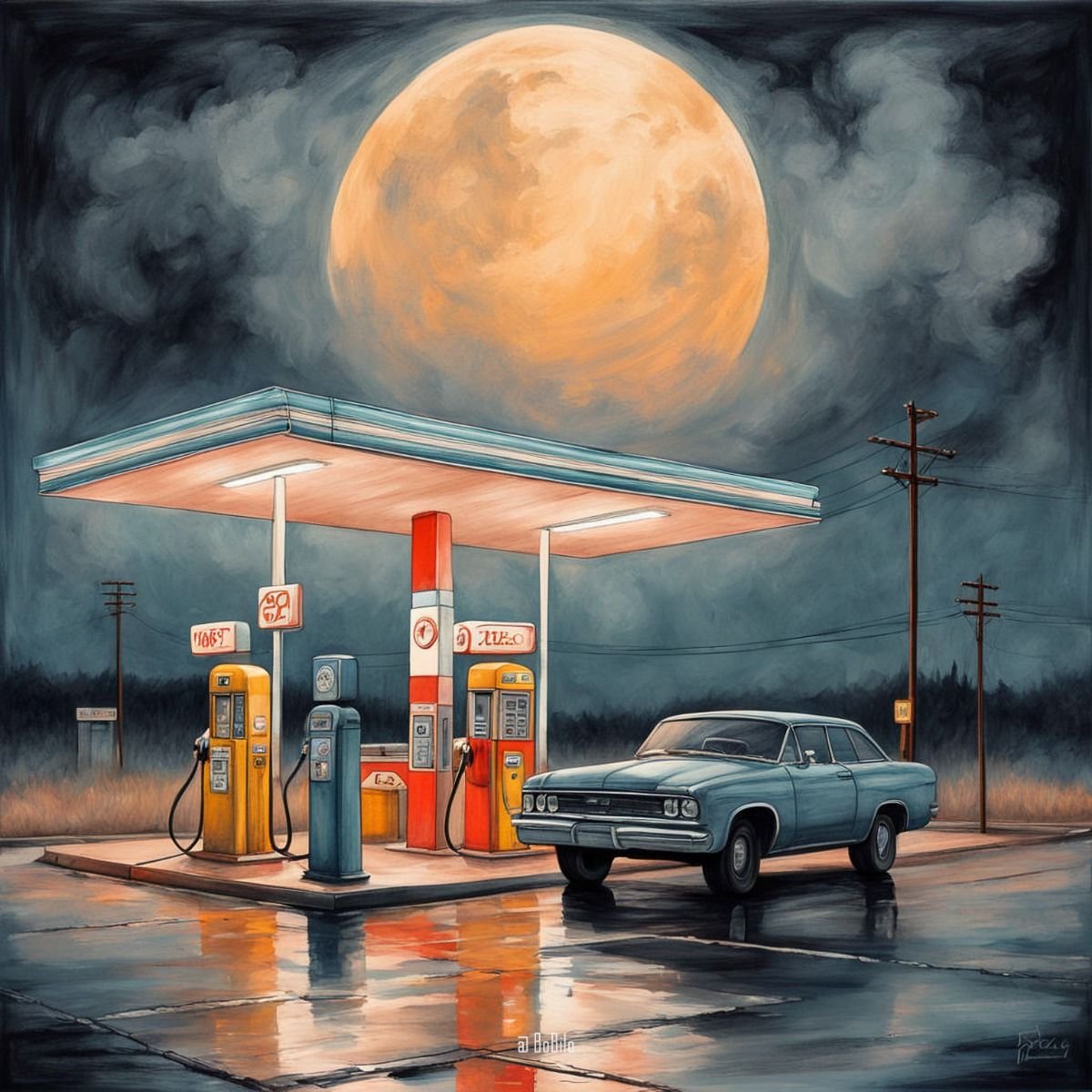 Solve Gas Station (the number of pieces can be changed from 9 to 440 ...