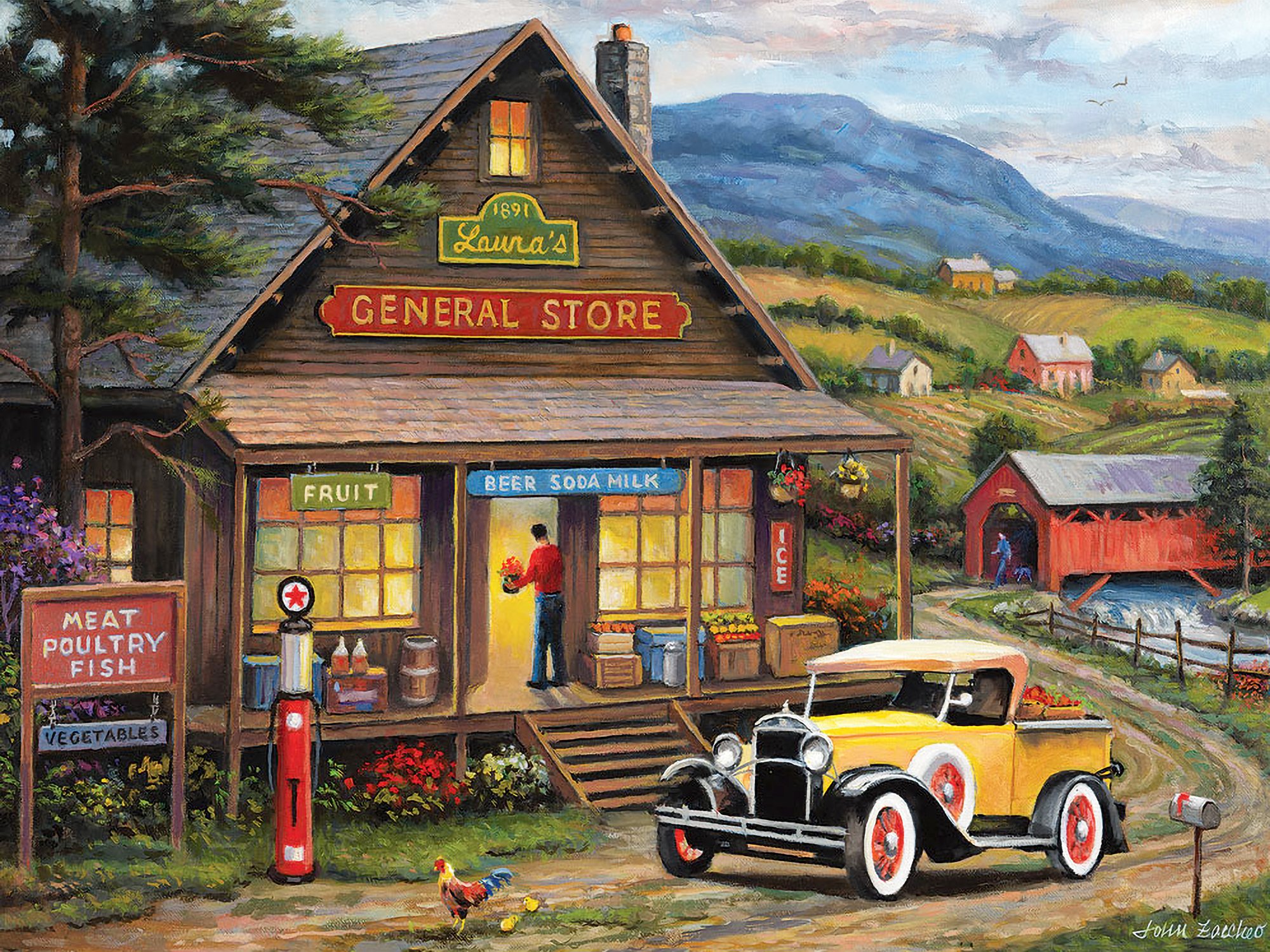 Solve Laura's General Store jigsaw puzzle online with 352 pieces