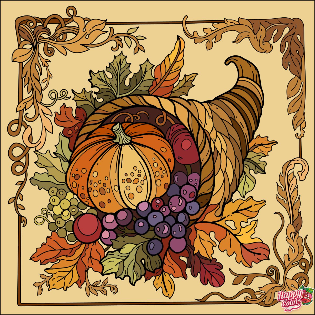 Solve Conucopia jigsaw puzzle online with 36 pieces