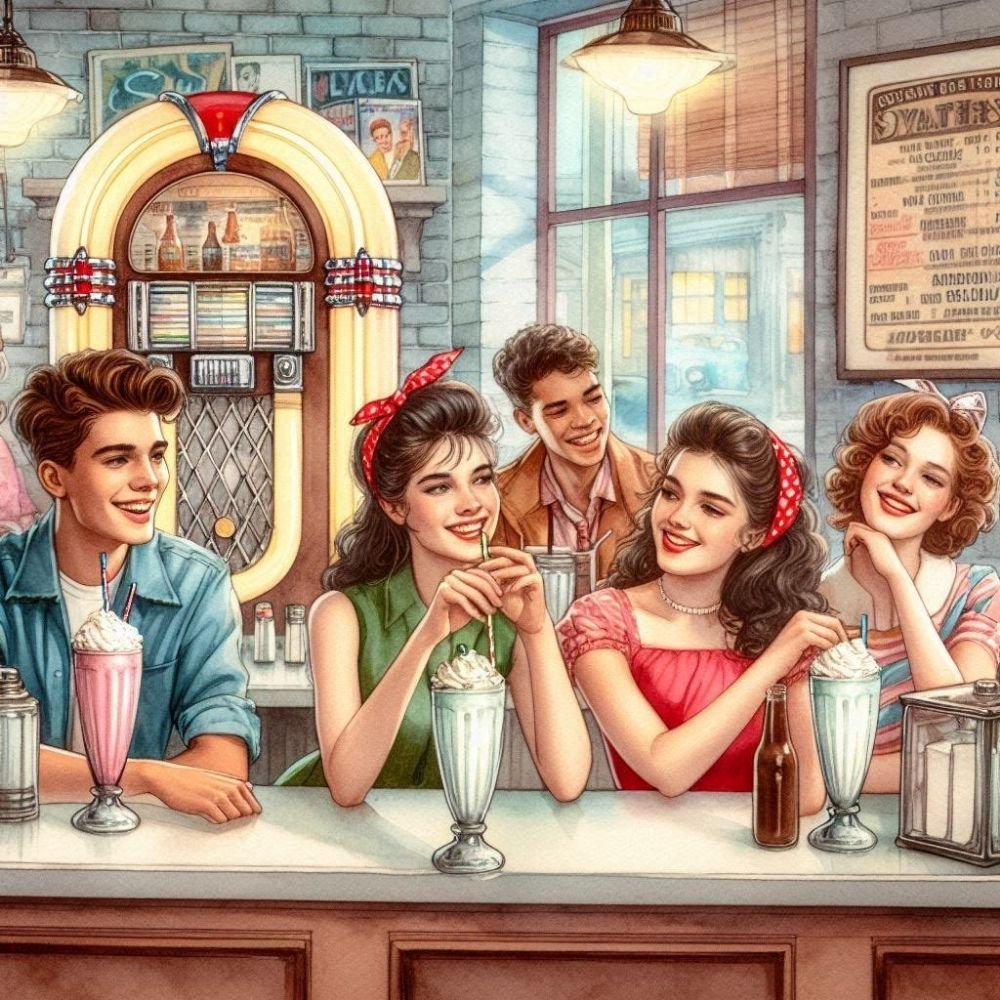 Solve PUZZLE - Soda Shoppe jigsaw puzzle online with 81 pieces