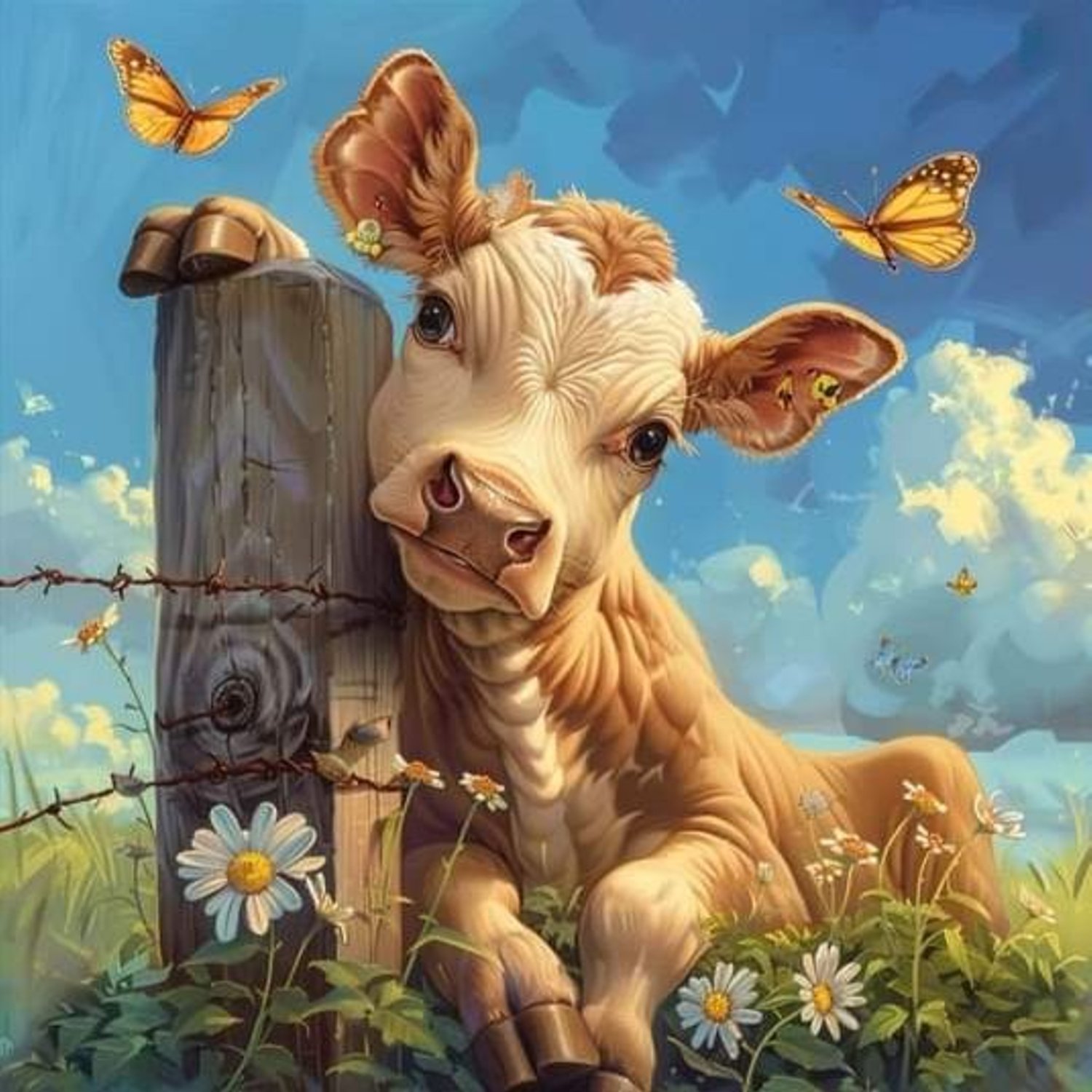 Solve Cow jigsaw puzzle online with 600 pieces