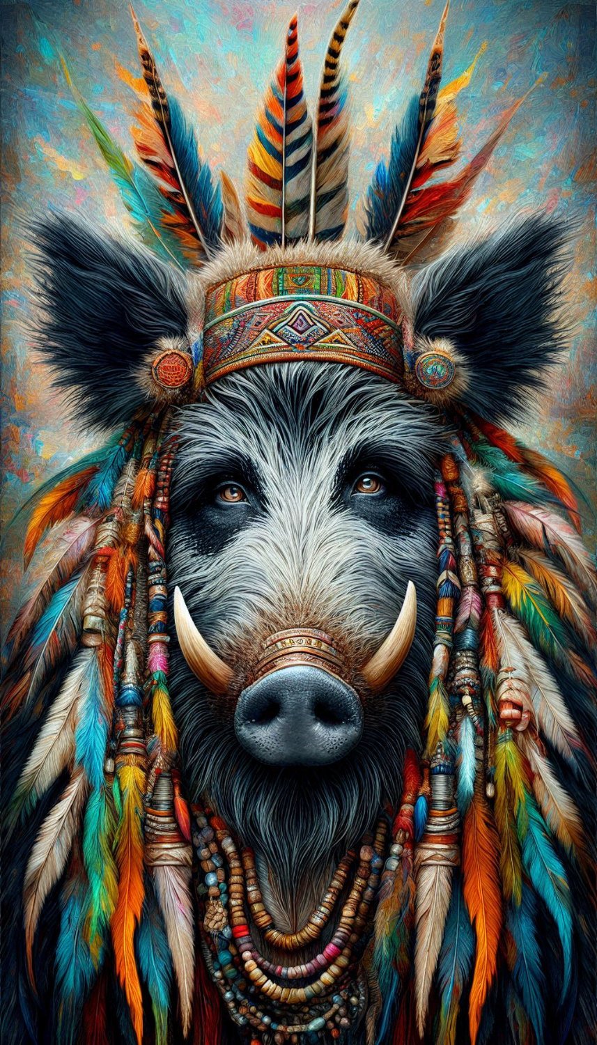 Solve Boar jigsaw puzzle online with 104 pieces