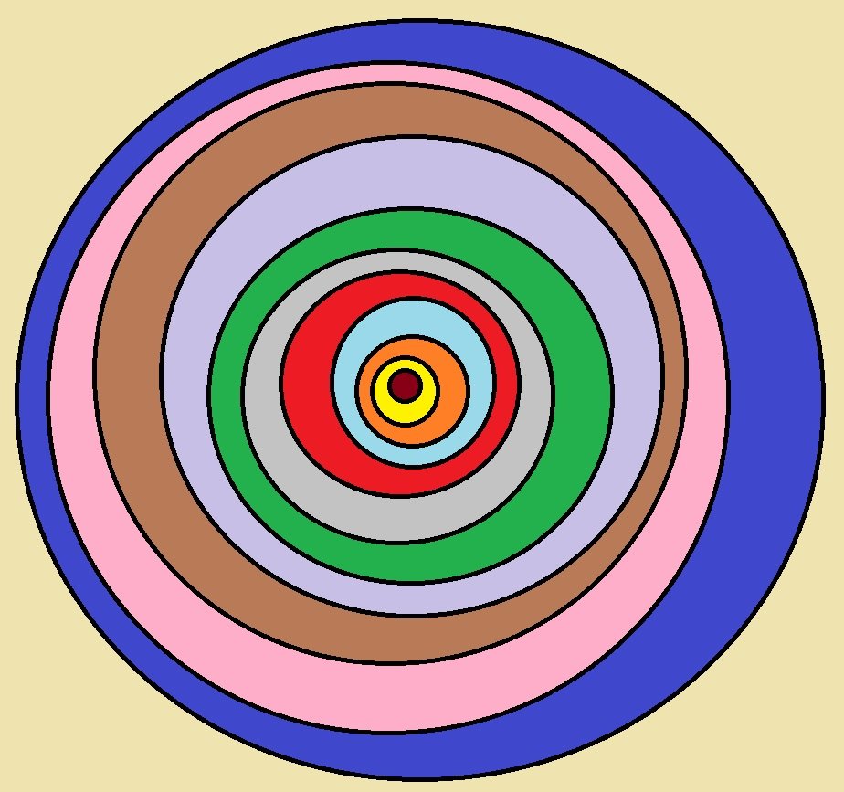 Solve Wobblybear Creations 1779 - (now FREE to own) (Swirling) concentric circles (*Pick the ...