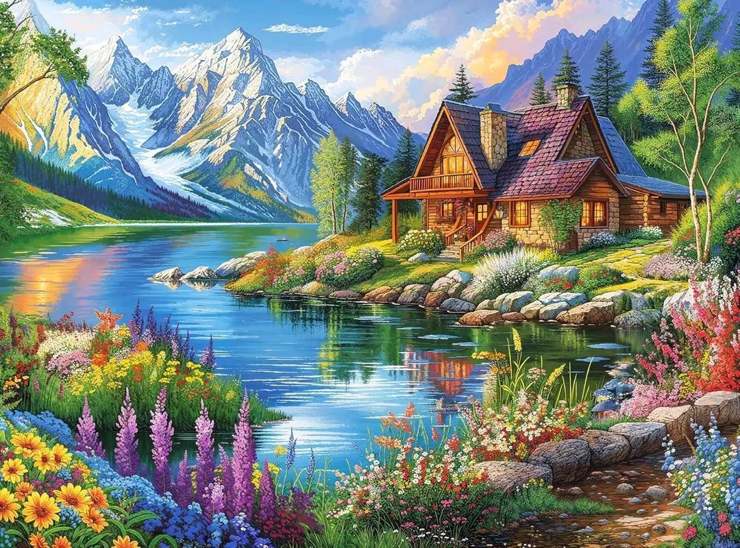 Solve Weekend Retreat jigsaw puzzle online with 70 pieces