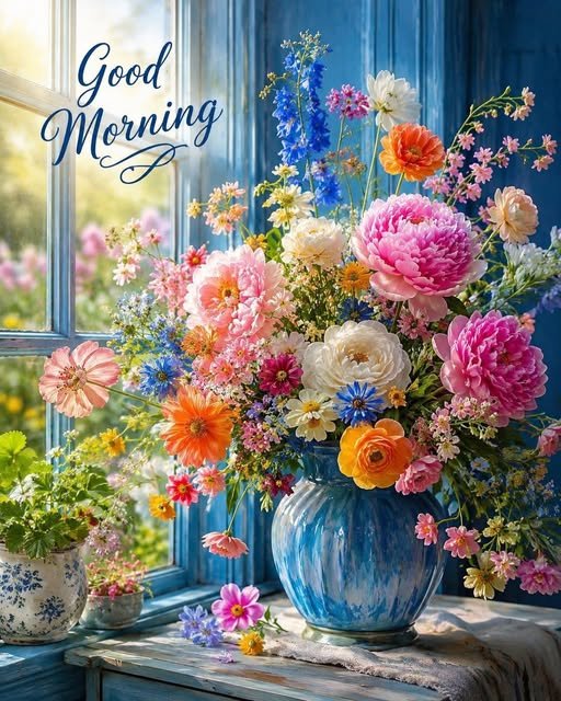 Solve Good Morning Blessings jigsaw puzzle online with 63 pieces