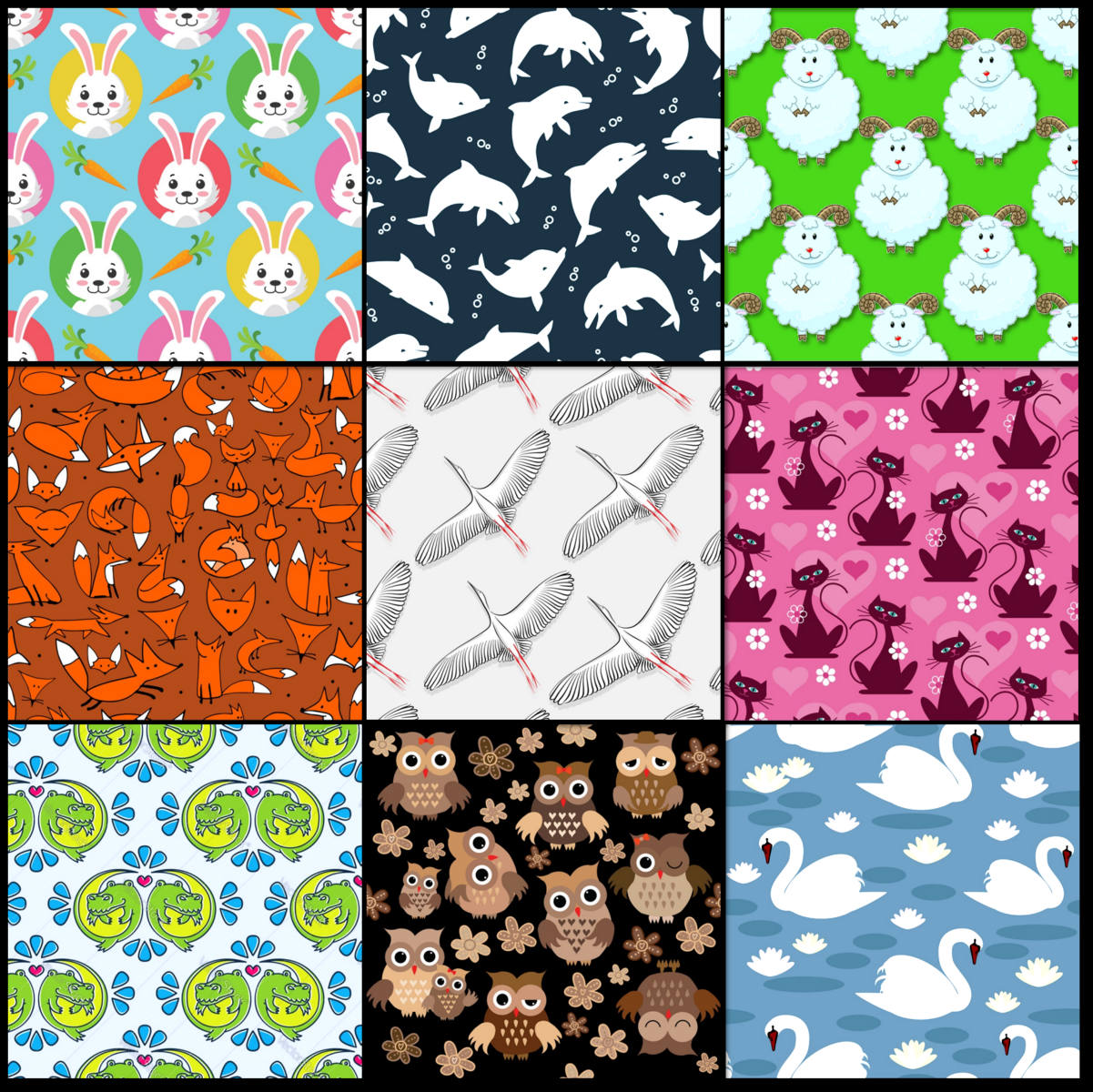 Jigsaw Puzzle | Animal patterns 24 | 324 pieces | Jigidi