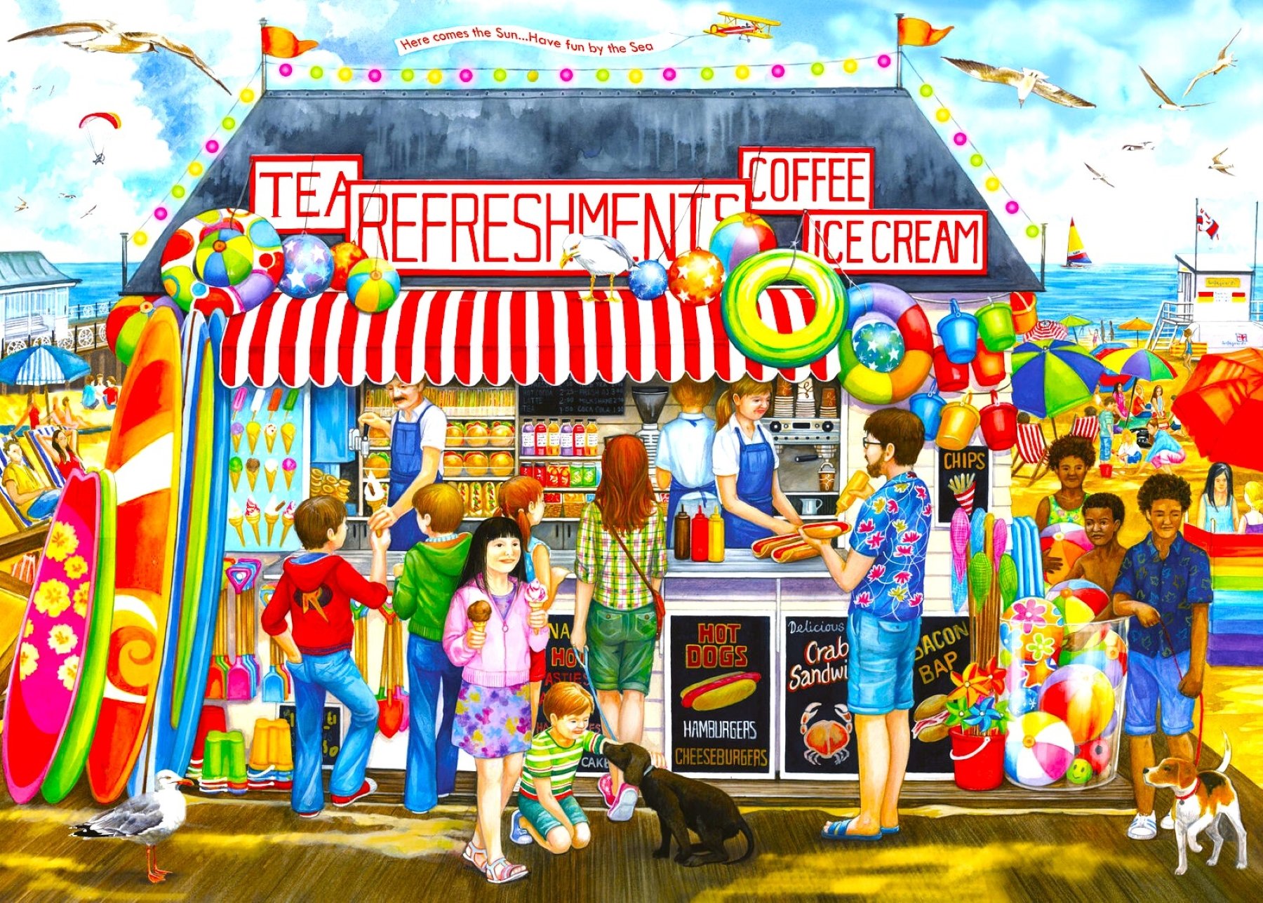 Solve Summer Time jigsaw puzzle online with 352 pieces