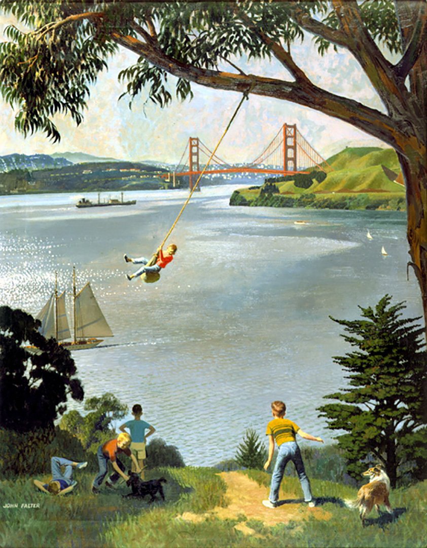 Solve Rope Swing jigsaw puzzle online with 252 pieces