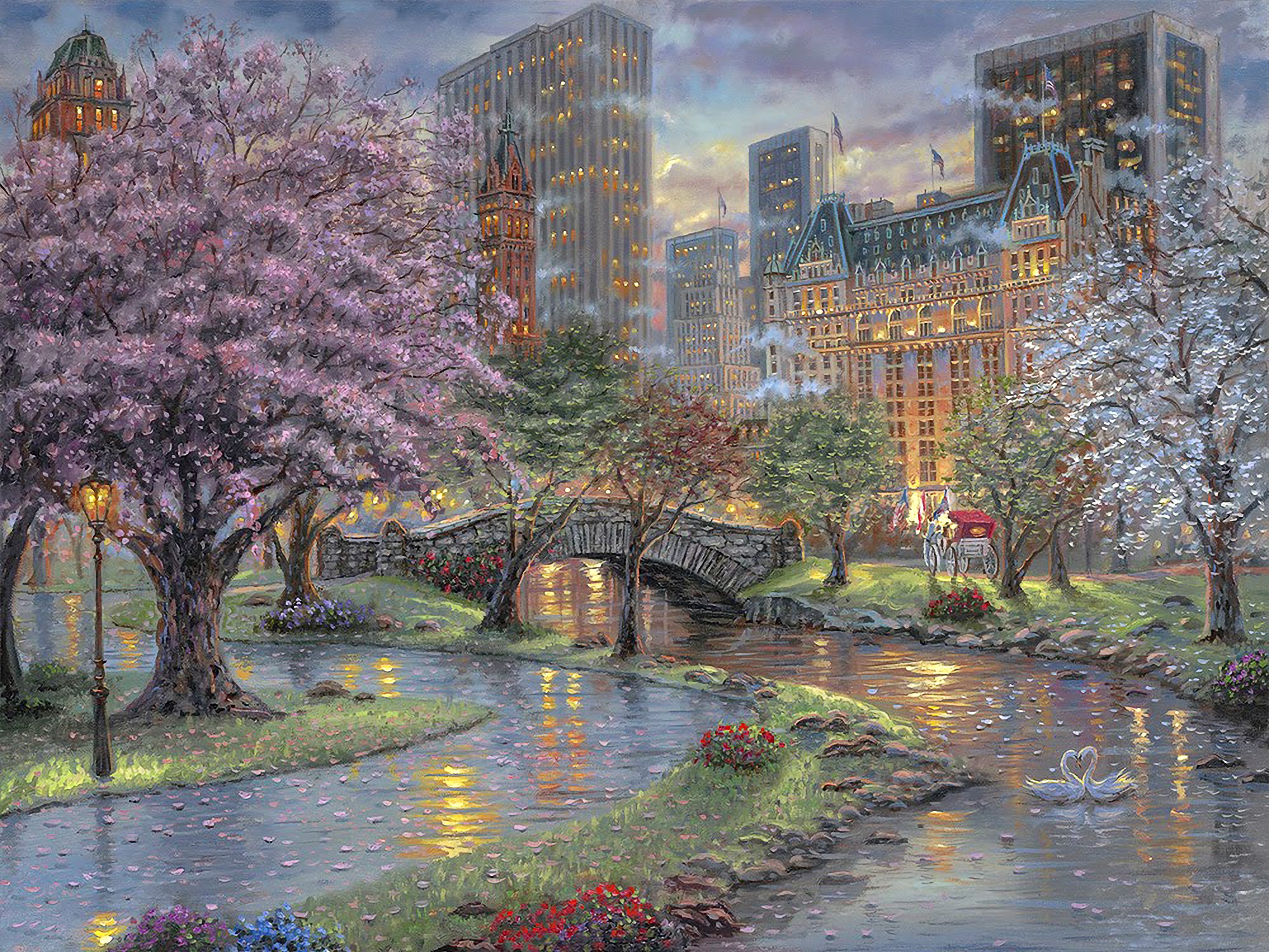 Solve Petals of Spring jigsaw puzzle online with 352 pieces