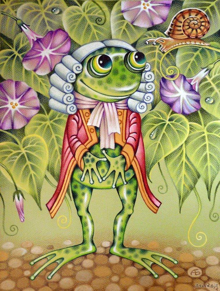 Solve Judge Frog jigsaw puzzle online with 88 pieces