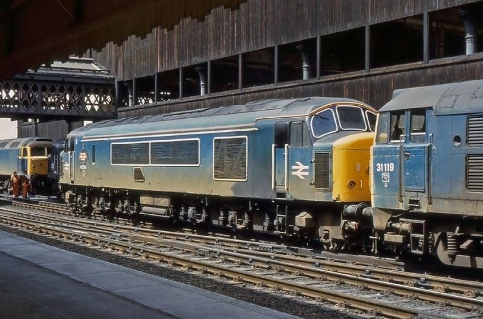 Solve BR Class 45 45104 Royal Warwickshire Fusiliers and BR Class 31 ...