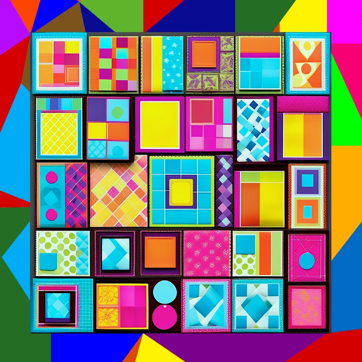 Solve Patterns jigsaw puzzle online with 100 pieces