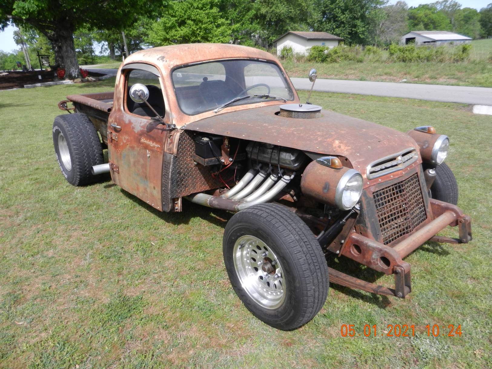 Solve Studebaker Rat Rod jigsaw puzzle online with 130 pieces