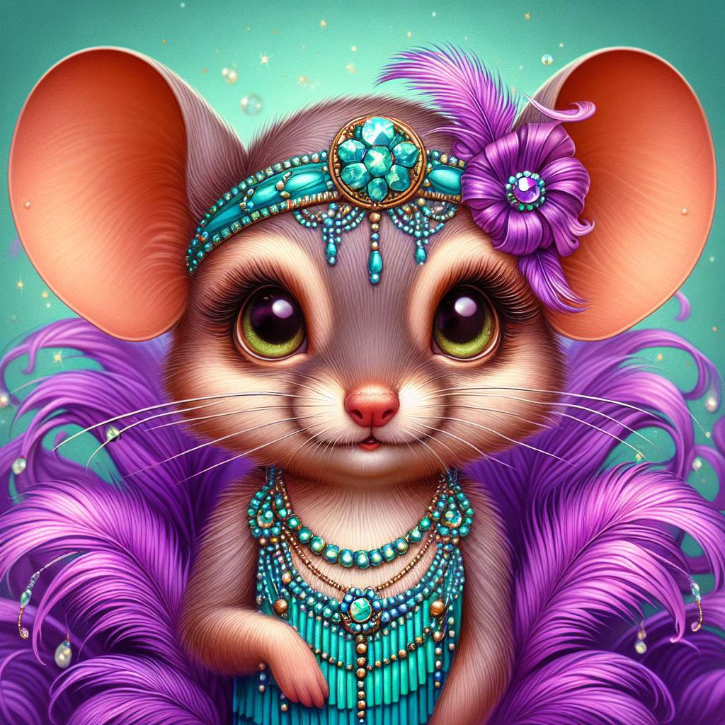 Solve Anna in her flappers dress ready to go out jigsaw puzzle online ...