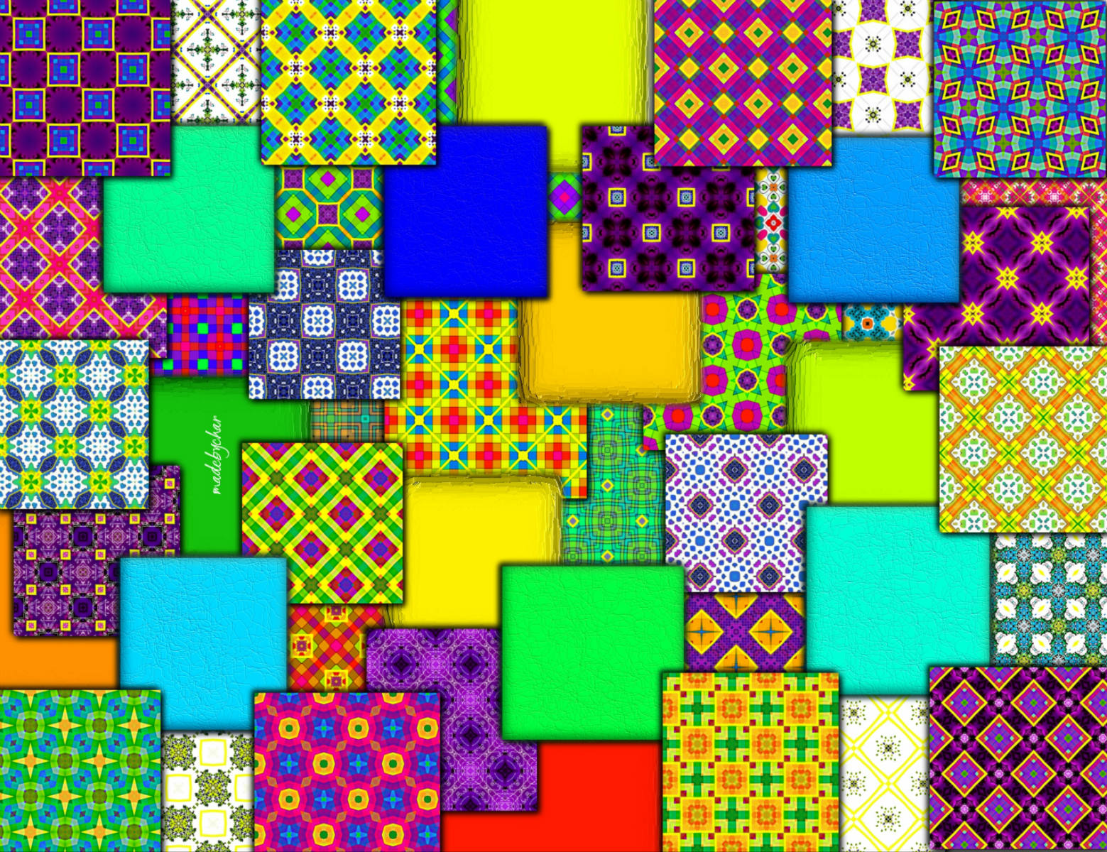 Solve Terrific Tuesday Patterns... jigsaw puzzle online with 192 pieces