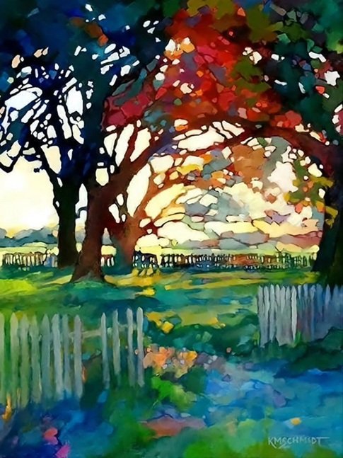 Solve Karen Mathison Schmidt, 'Almost Spring' jigsaw puzzle online with ...