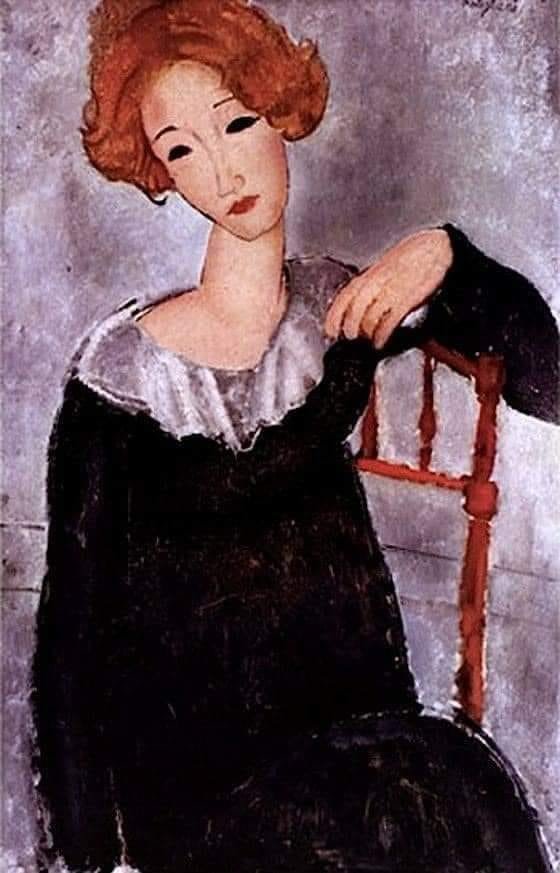 Solve AMADEO MODIGLIANI jigsaw puzzle online with 126 pieces