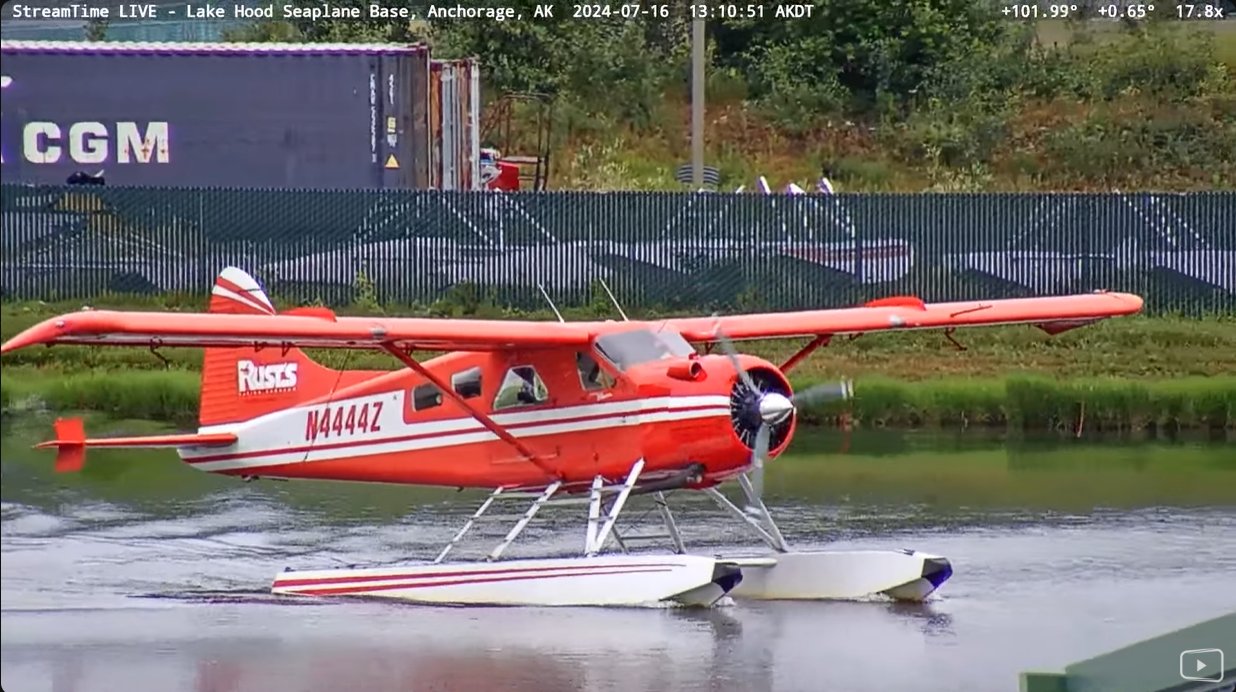 Solve Rust's DHC-2 Beaver 44Z 7.16.2024 jigsaw puzzle online with 66 pieces