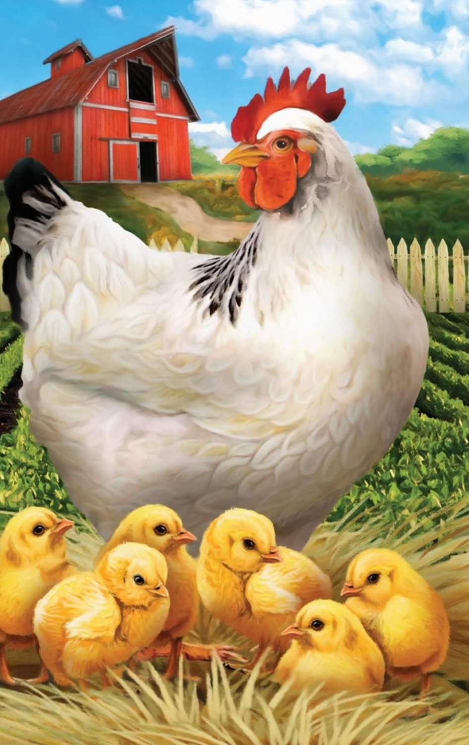 Solve Hen and chicks jigsaw puzzle online with 150 pieces