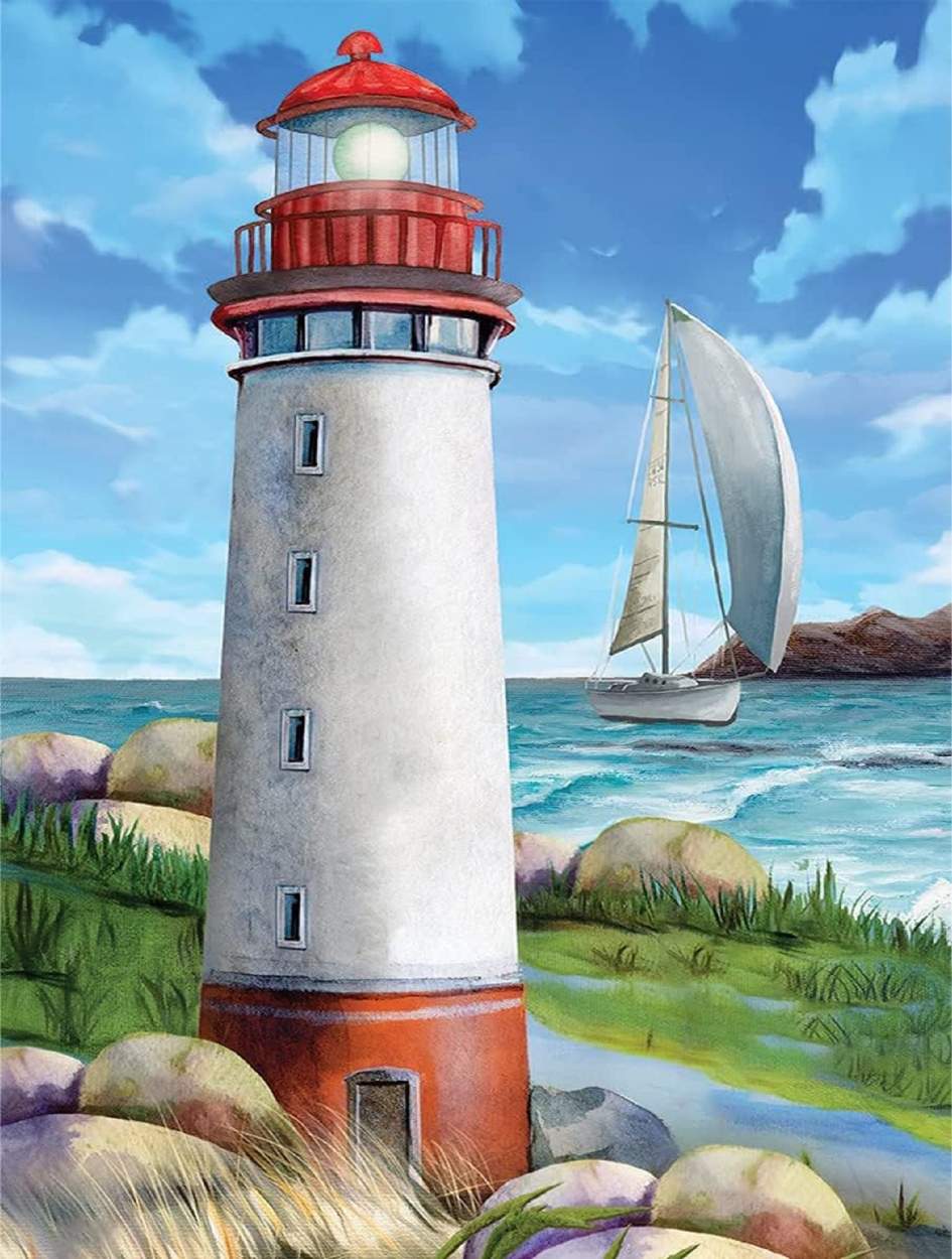 Jigsaw Puzzle | Lighthouse | 80 pieces | Jigidi