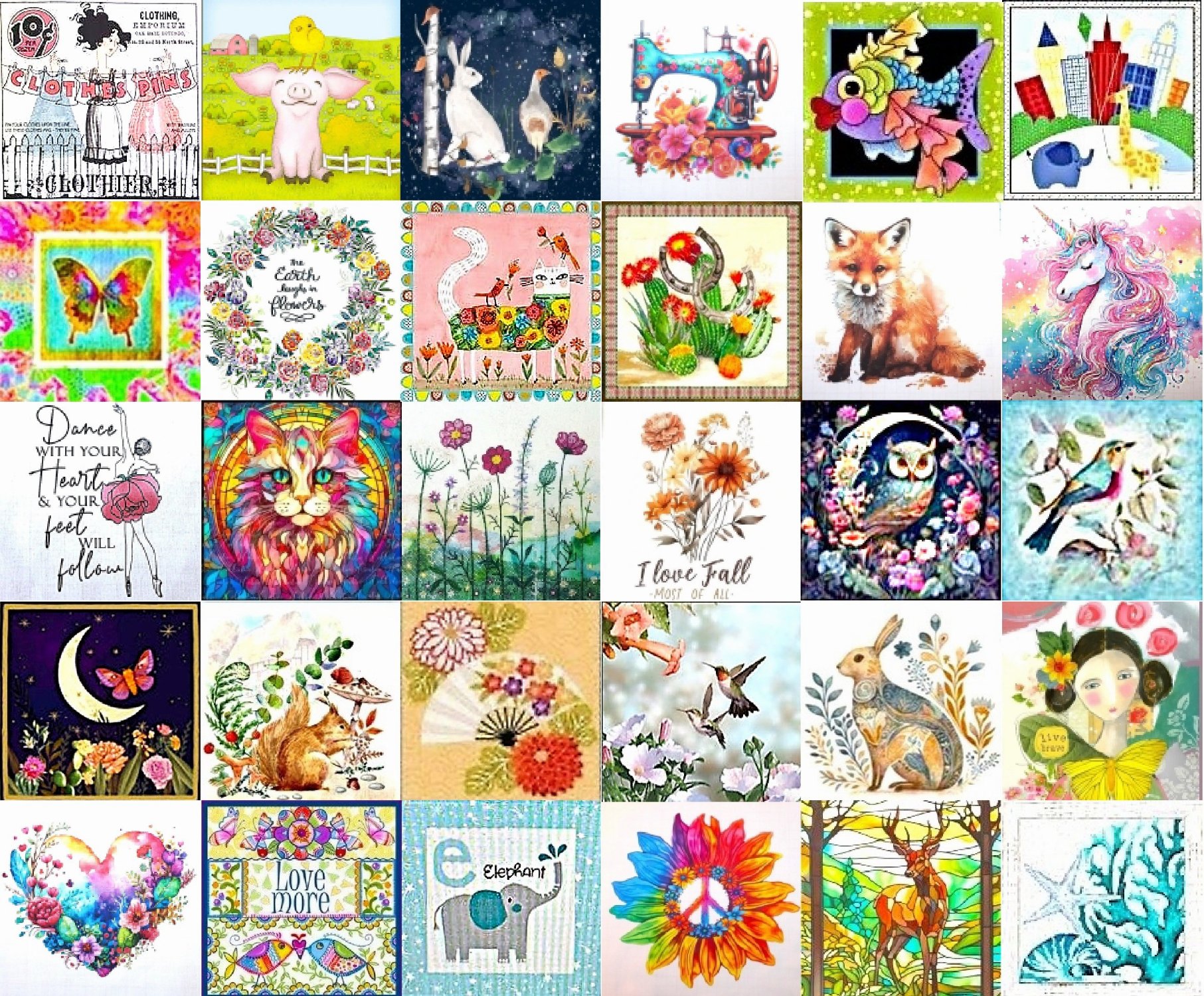 Jigsaw Puzzle | 252 pieces | PATCHWORK PANELS 9 | Jigidi