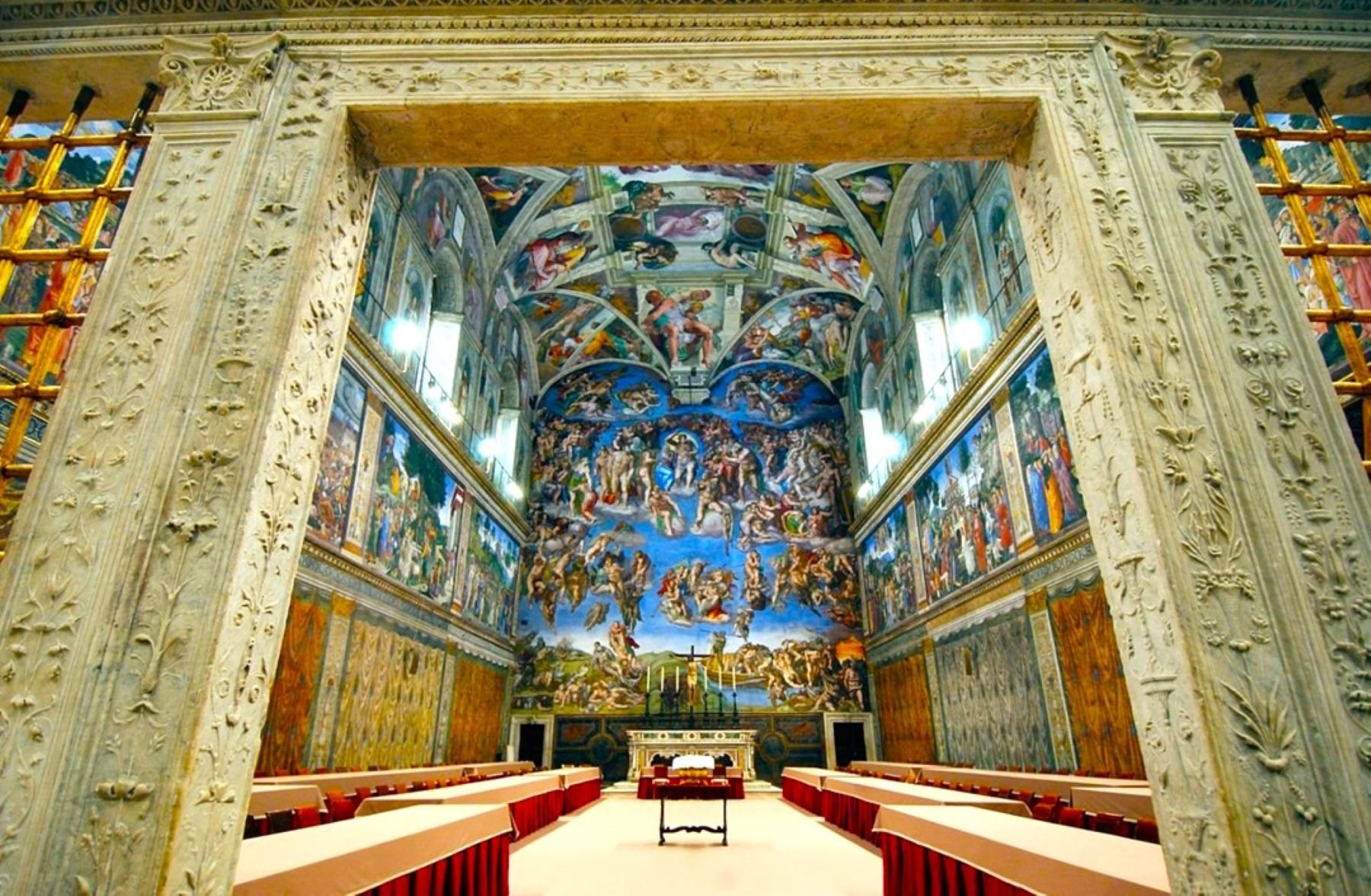 Solve Vatican Conclave in Sistine Chapel for voting jigsaw puzzle ...