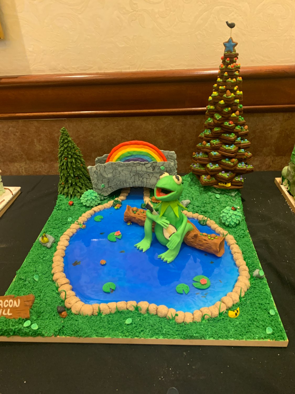 Solve A gingerbread salute to Kermit the Frog at Victoria’s Gingerbread ...