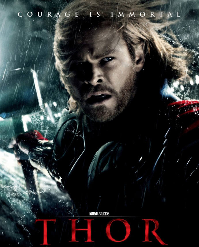 Jigsaw Puzzle | Thor IMAX poster, Chris Hemsworth | 154 pieces | Jigidi