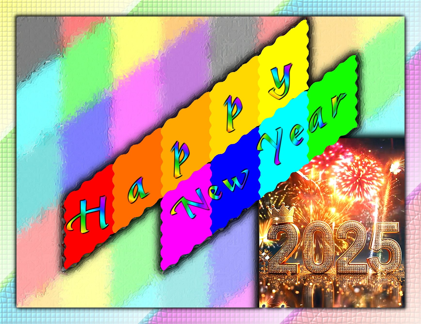 Solve Happy New Year! jigsaw puzzle online with 594 pieces