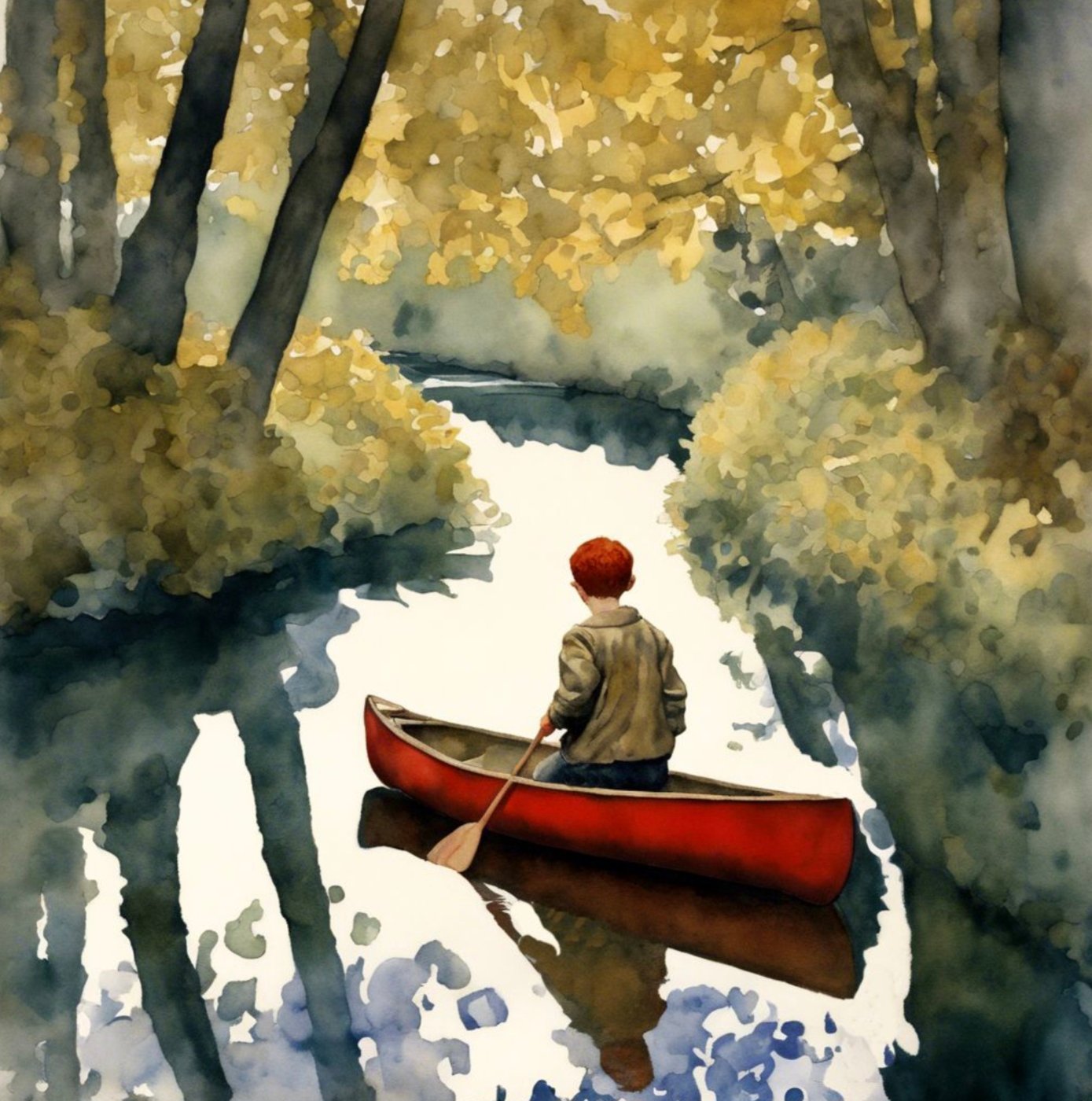Solve The Red Canoe (That day he paddled farther than ever before ...