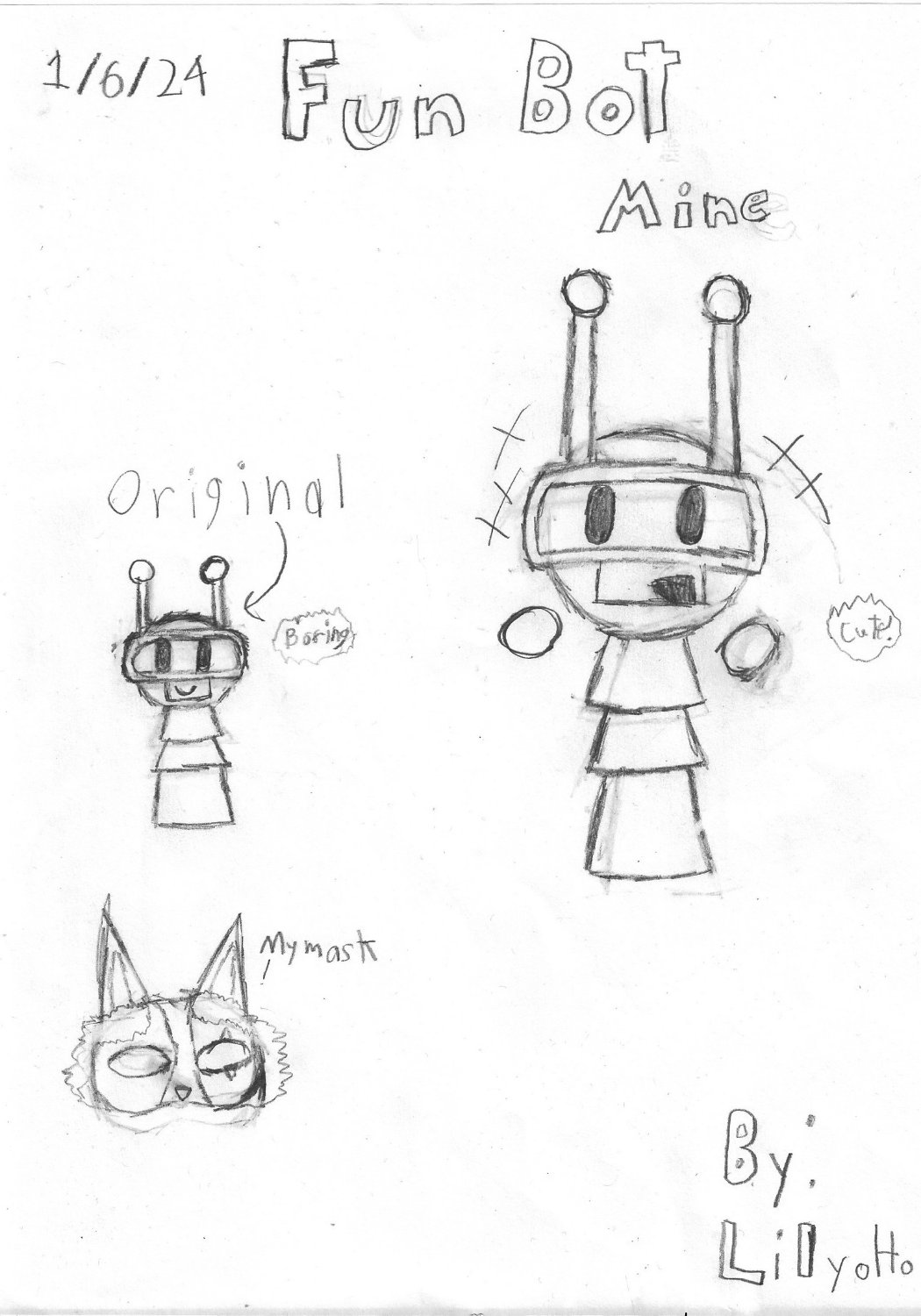 Solve Fun Bot by Lily.H. jigsaw puzzle online with 54 pieces