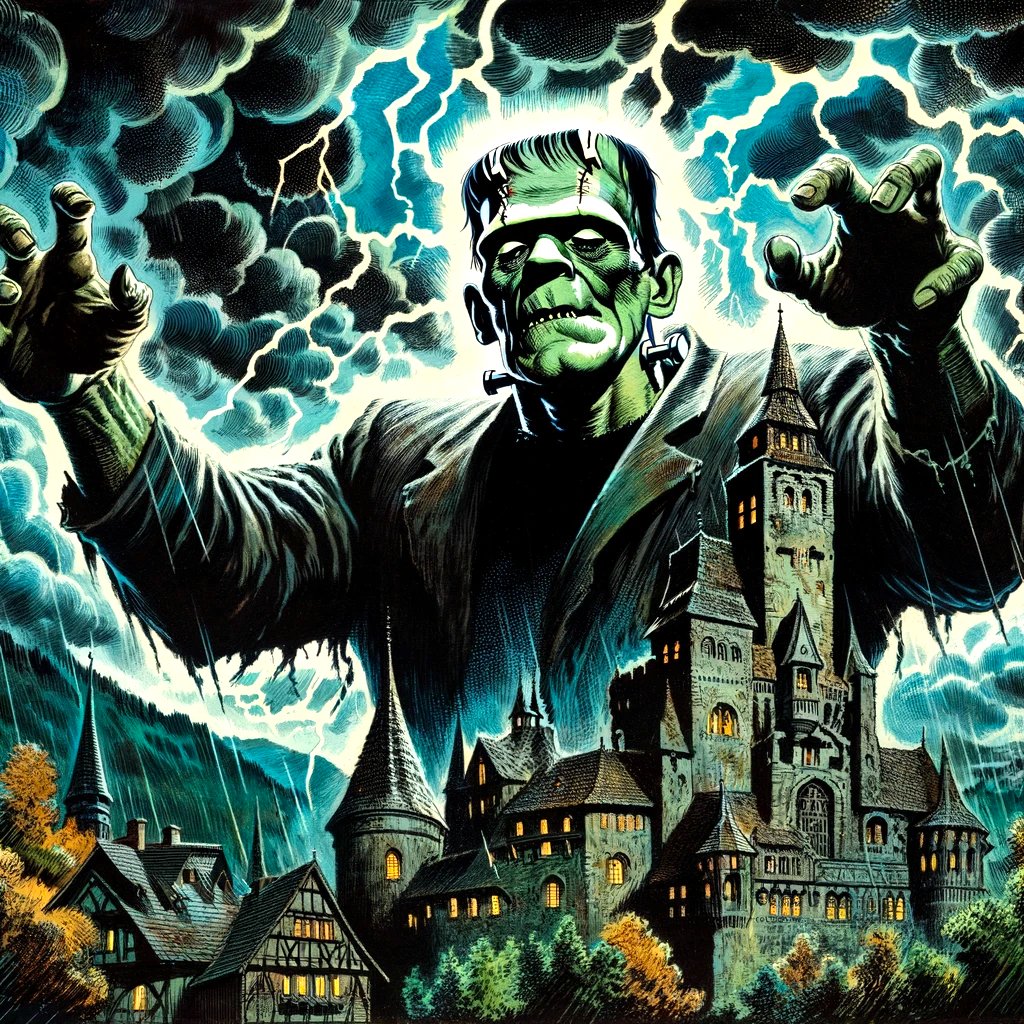 Jigsaw Puzzle | 144 pieces | frankenstein's monster | Jigidi