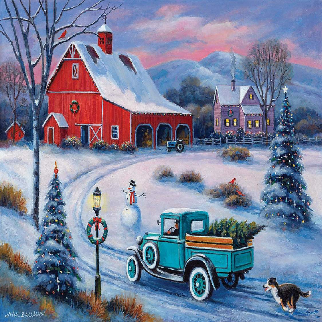 Solve Chasing the Tree jigsaw puzzle online with 81 pieces