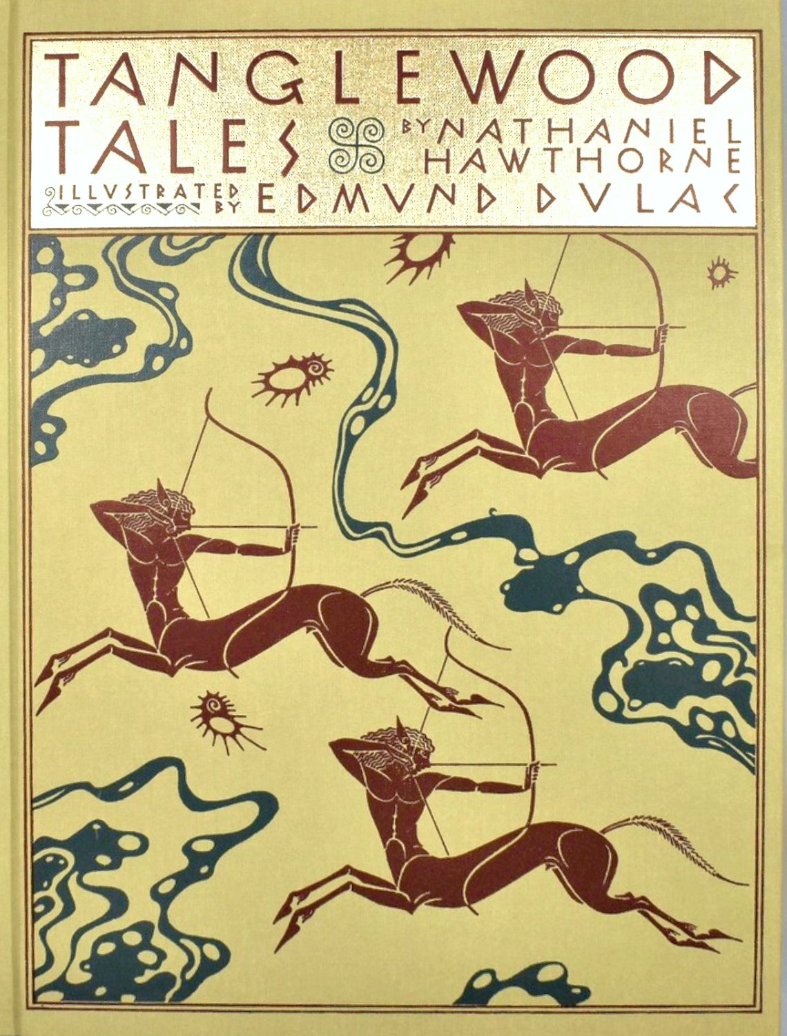 Solve Tanglewood Tales, cover and illustrations by Edmund Dulac (French ...
