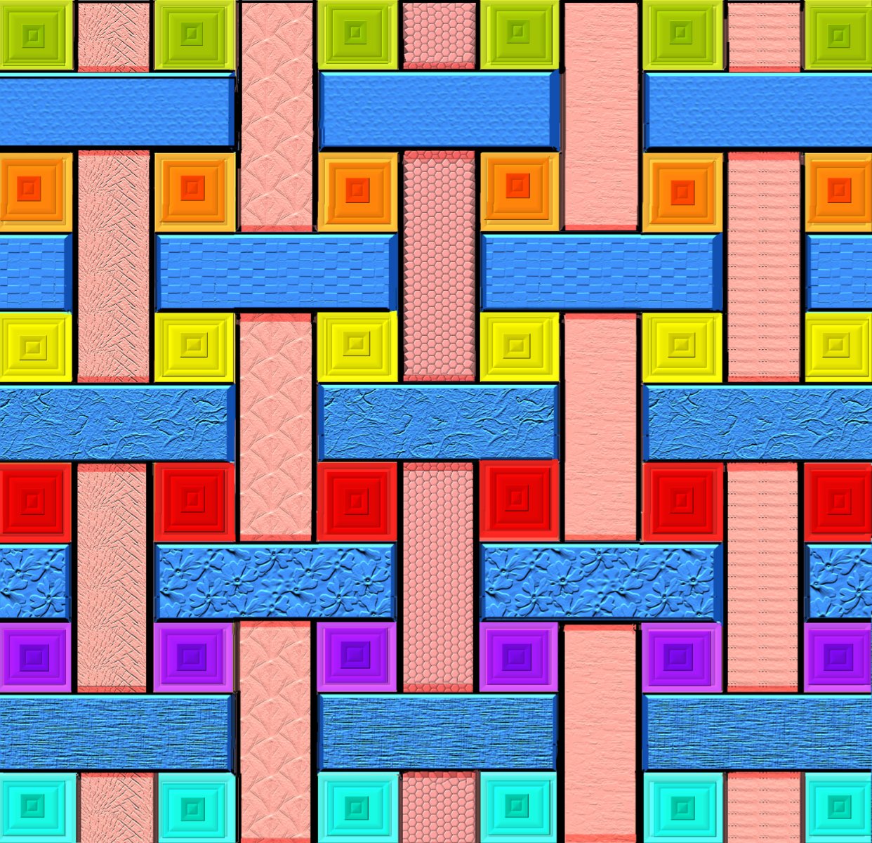 Solve TEXTURE TEST jigsaw puzzle online with 36 pieces