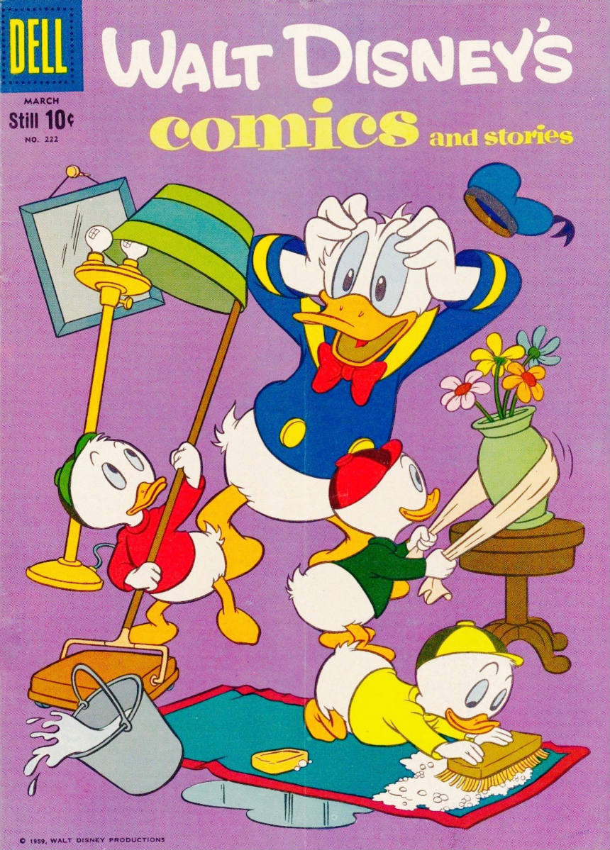 Solve WALT DISNEY DELL COMIC 1950’s jigsaw puzzle online with 280 pieces