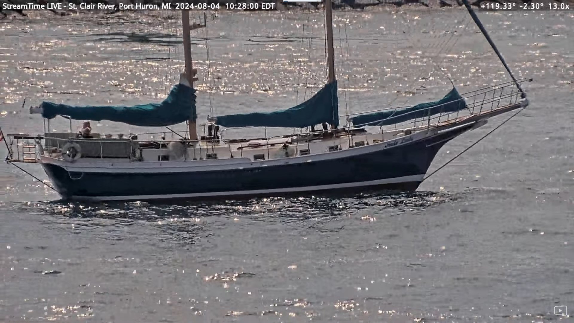 Solve Jade Lady - Tall Ship Schooner - Port Huron, MI (2024-08-04) jigsaw puzzle online with 170 ...