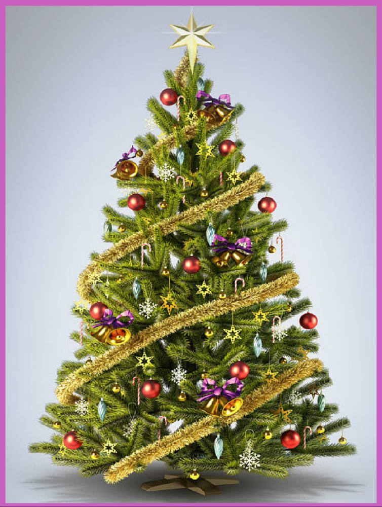 Solve Christmas Tree jigsaw puzzle online with 80 pieces