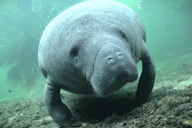 Solve Manatee Appreciation Day jigsaw puzzle online with 35 pieces